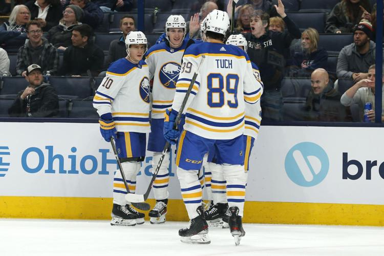 RISE OF TAGE: Thompson nets five en route to Sabres nine-goal effort in ...
