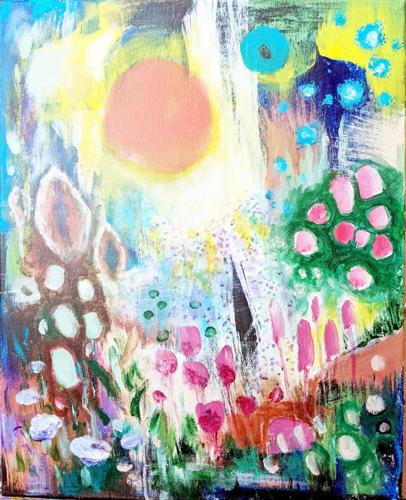 Painting without rules: Artist says intuitive painting proves ...