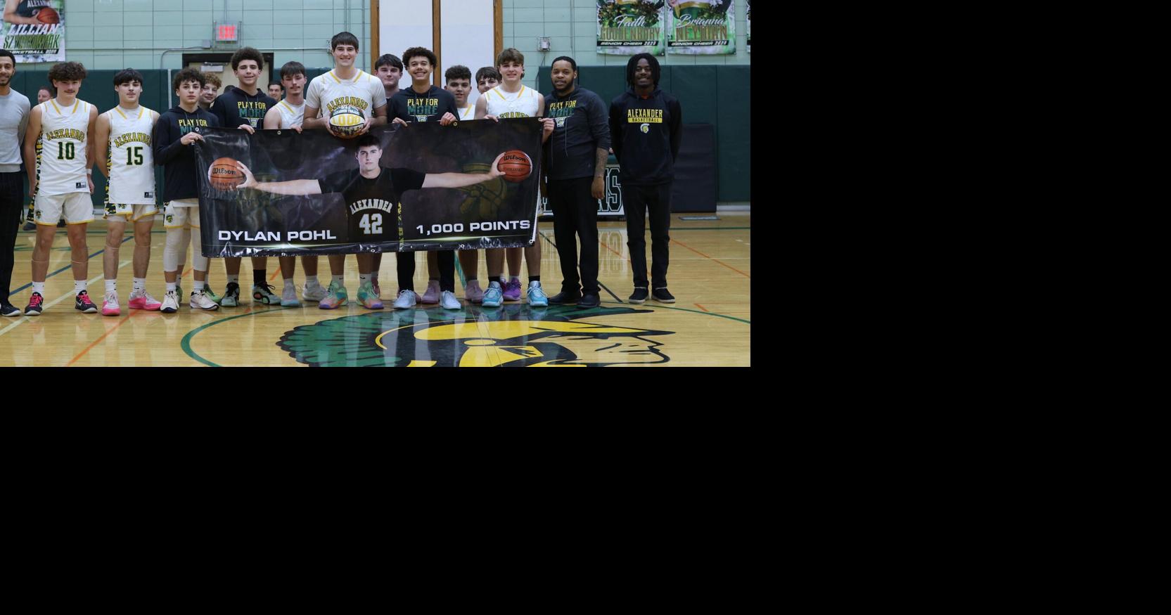 H.S. BOYS BASKETBALL: Alexander defeats B-B, Pohl becomes first men's ...