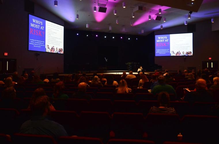 'It's a black hole': Trafficking survivor shares story at awareness ...