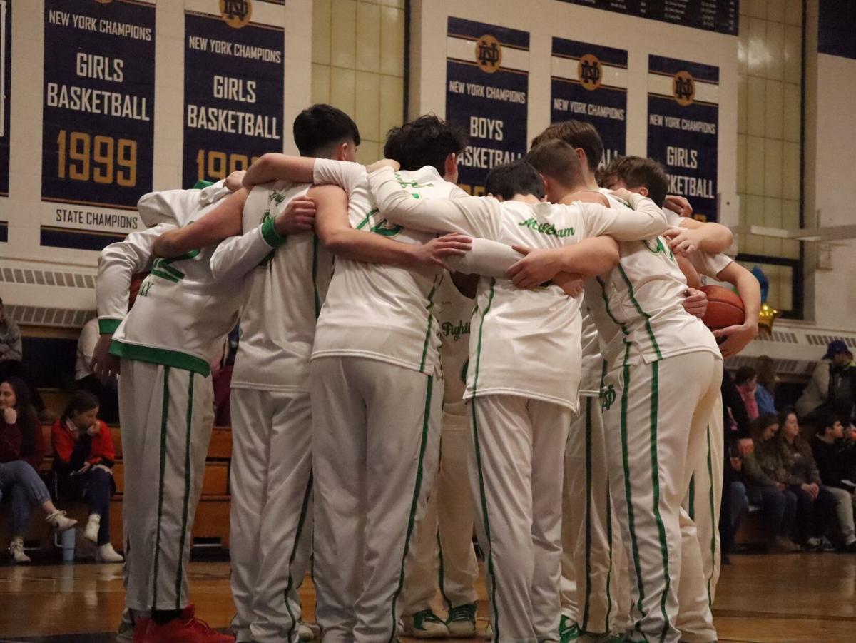 SEC. V BOYS BASKETBALL: Notre Dame holds off O-A to advance to Class C2 ...