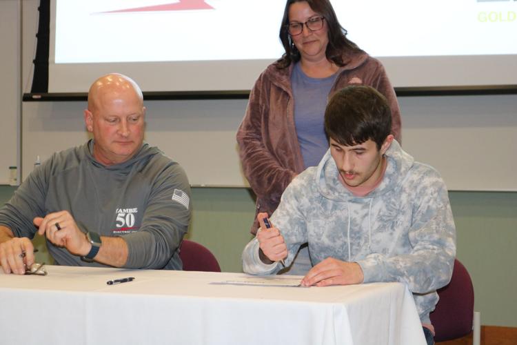 On the cutting edge: Area teens sign for advanced manufacturing ...