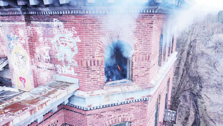 ‘Obviously suspicious’ fire strikes Dansville’s Castle on the Hill ...
