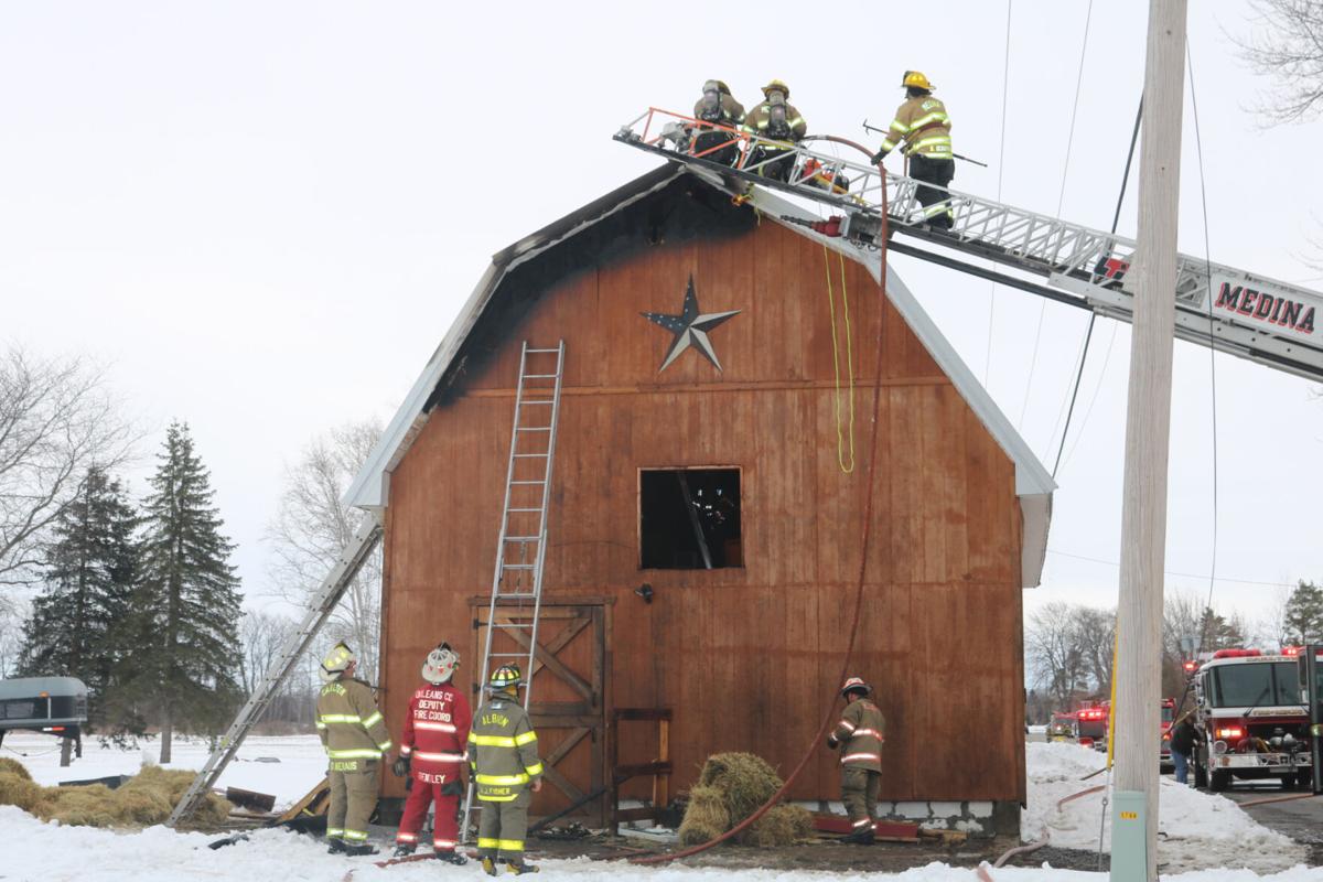 Firefighters knock down barn fire in Orleans County | Top Story ...