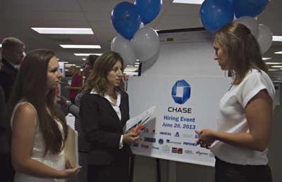 Chase hosts massive hiring event at Albion call center | News ...