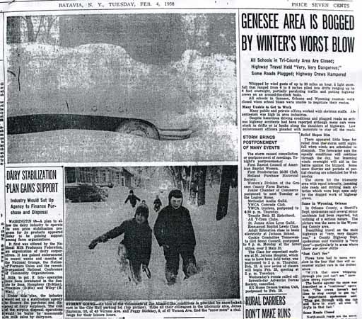 HIDDEN HISTORY: The miserable winter of 1958 | Opinion ...