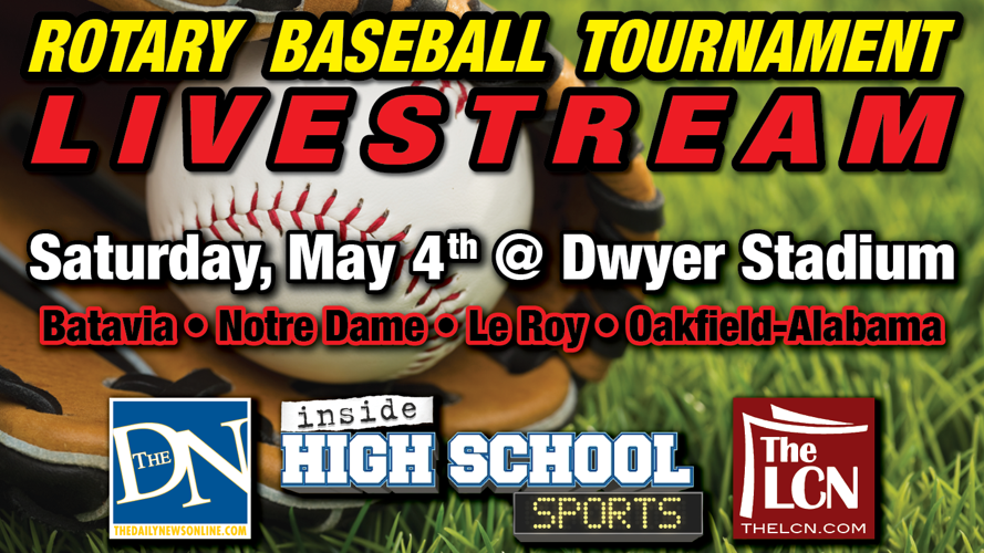 H.S. BASEBALL: BDN to livestream Batavia Rotary tourney Saturday, May 4 ...