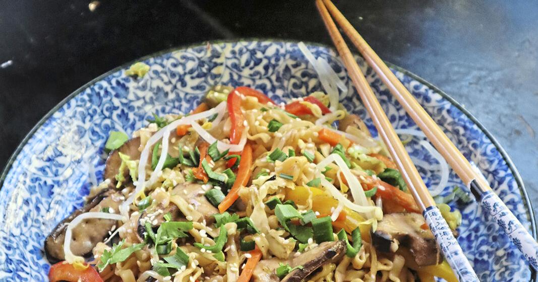 Mushroom chow mein is full of umami flavor | Lifestyles ...