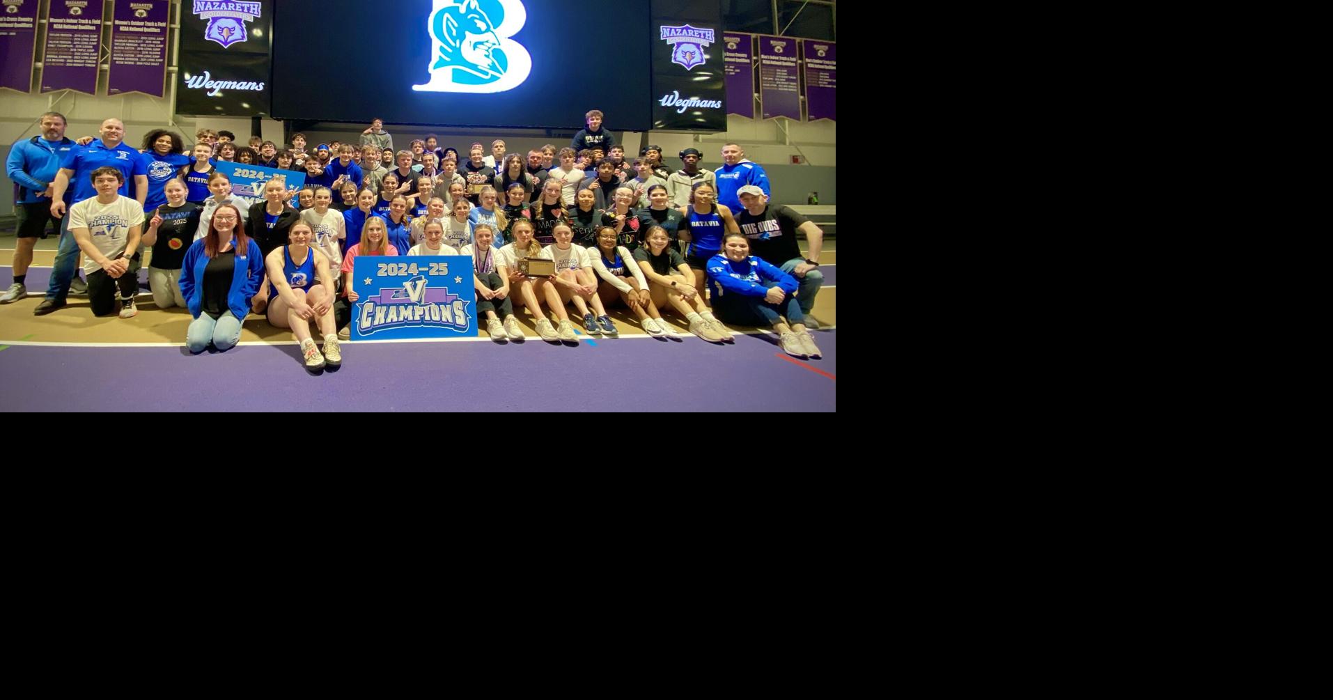 SEC. V INDOOR TRACK: Batavia dominates its way to sweep of Class B1 ...