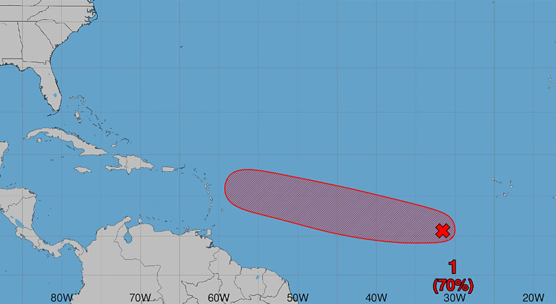 Hurricane center forecasts Atlantic system to become tropical ...