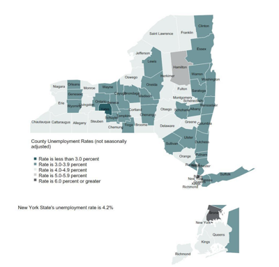 Department of Labor: Unemployment increases in GLOW region | News ...