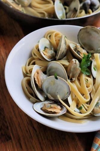 Pasta and clams ã la famille Hoffman offer a taste of France ...