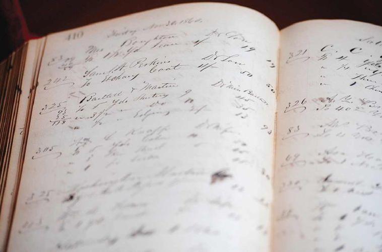 Old ledger provides glimpse of local life 150 years ago | News ...