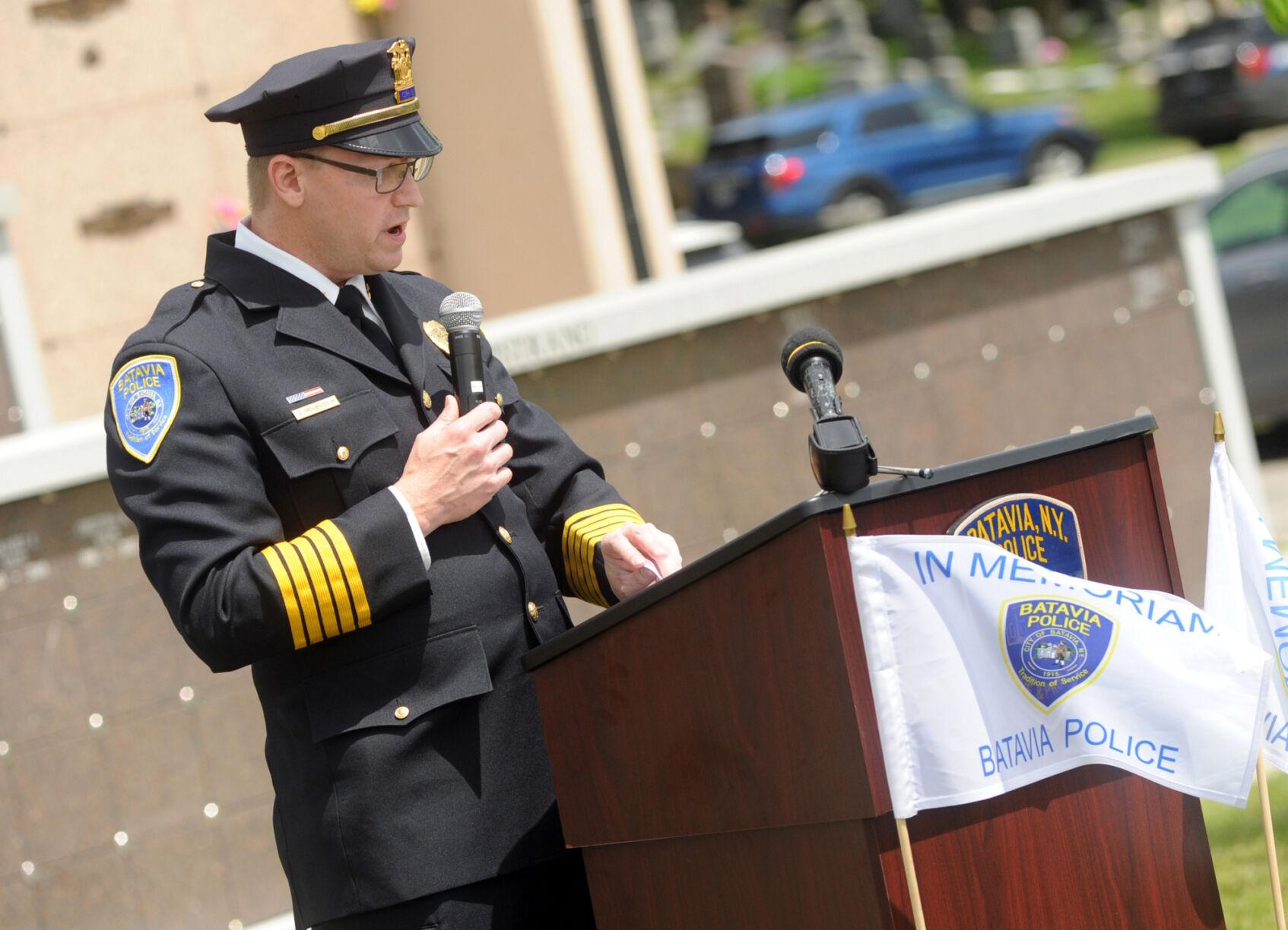 Batavia Police Department honors deceased members today | Police ...
