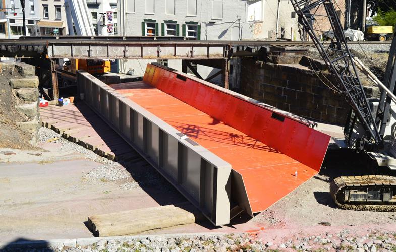 New railroad bridge arrives in Attica | News | thedailynewsonline.com