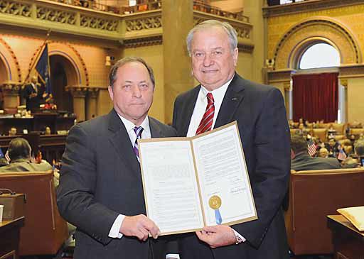 Nesbitt honored in Albany | News | thedailynewsonline.com