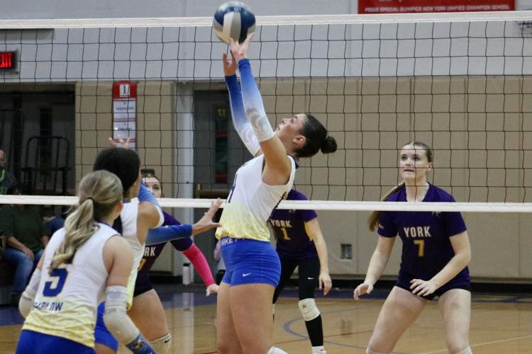 SEC. V GIRLS VOLLEYBALL: 'Third time's the charm' as York sweeps Perry ...