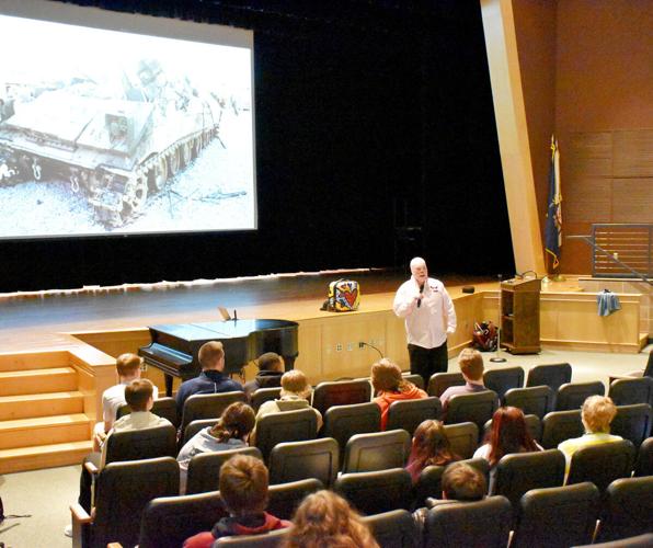Veteran holds students spellbound with tale of ‘HOPE’ at Warsaw Middle ...