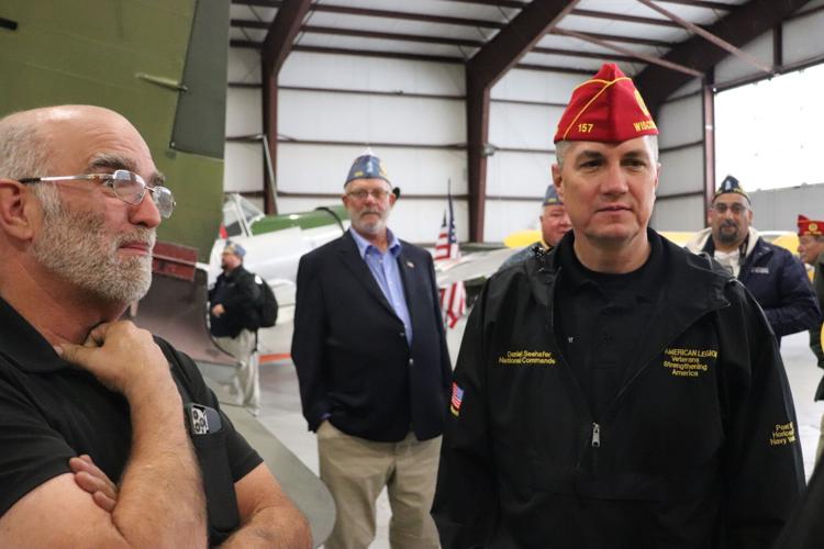 Delivering a message: National Amercian Legion commander visits ...