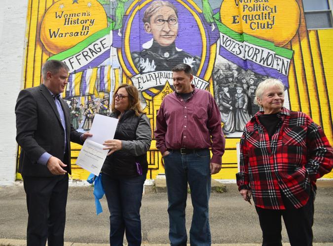 WATCH: New mural in Warsaw honors women's suffrage | News ...