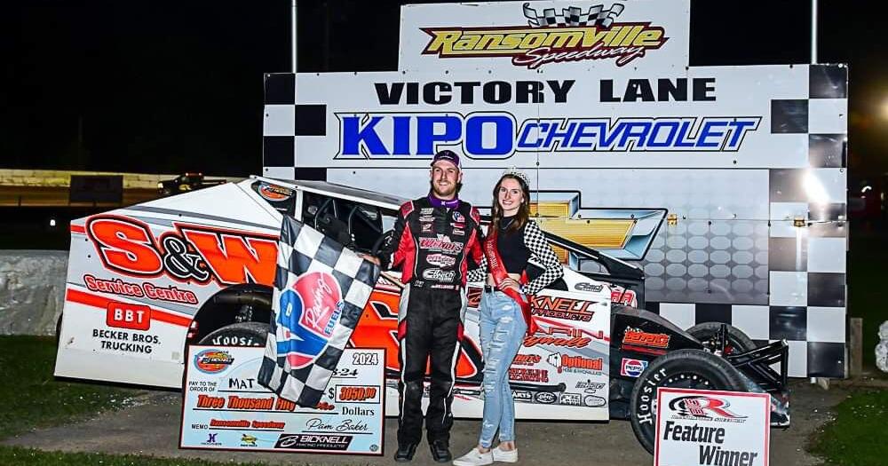 Mat Williamson wins BRP modified tour stop at Ransomville Speedway ...