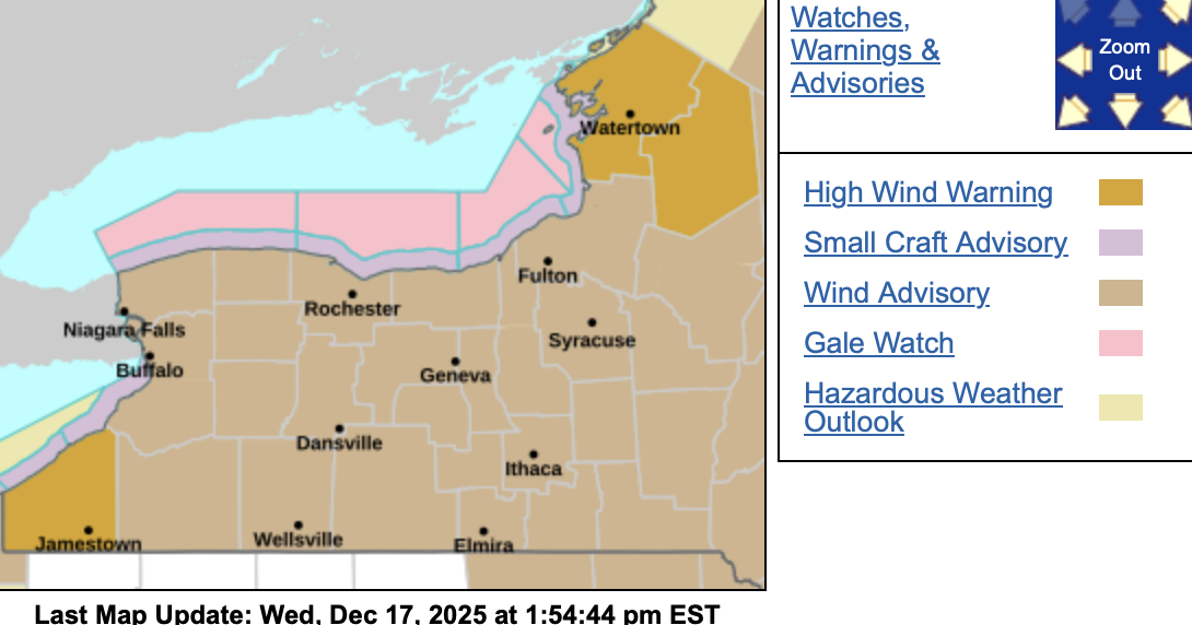UPDATE: Wind advisory in effect though Saturday | News ...