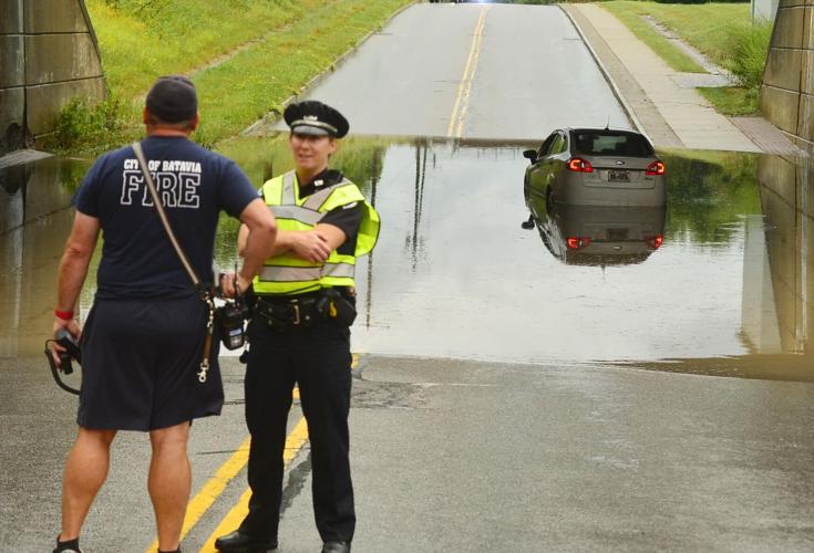 While Batavia saw flash flooding, few raindrops fell elsewhere in ...