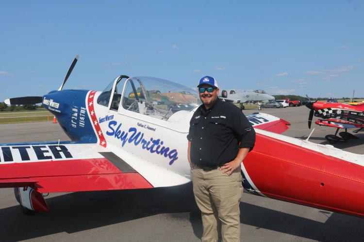 Air show skywriter draws in Batavia’s wild blue yonder | Top Story ...