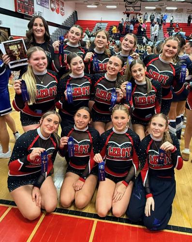 H.S. CHEERLEADING: Le Roy, Kendall, Avon, Mt. Morris win titles at ...