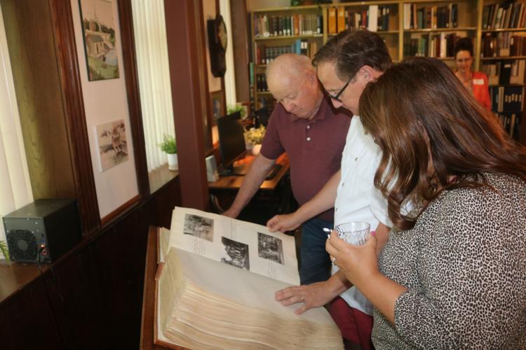 Le Roy Historical Society dedicates Gary and Eleanor Wilcox Library ...