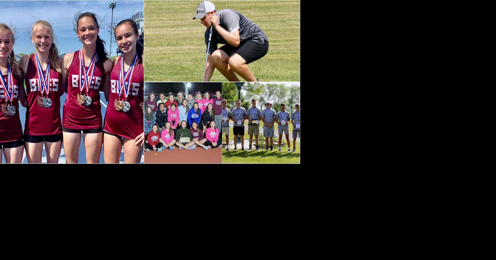 (WATCH) BEES CREATING A BUZZ: B-B golf, girls’ track teams enjoy ...