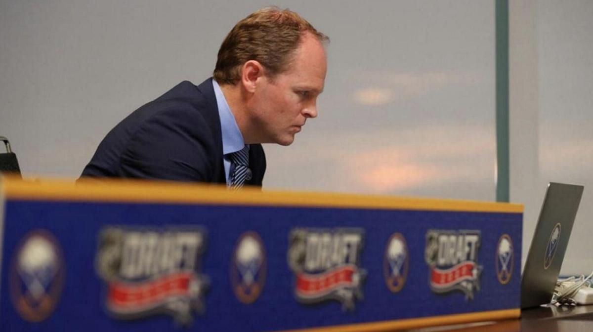 GM Kevyn Adams talks draft, state of Sabres amid busy portion of ...