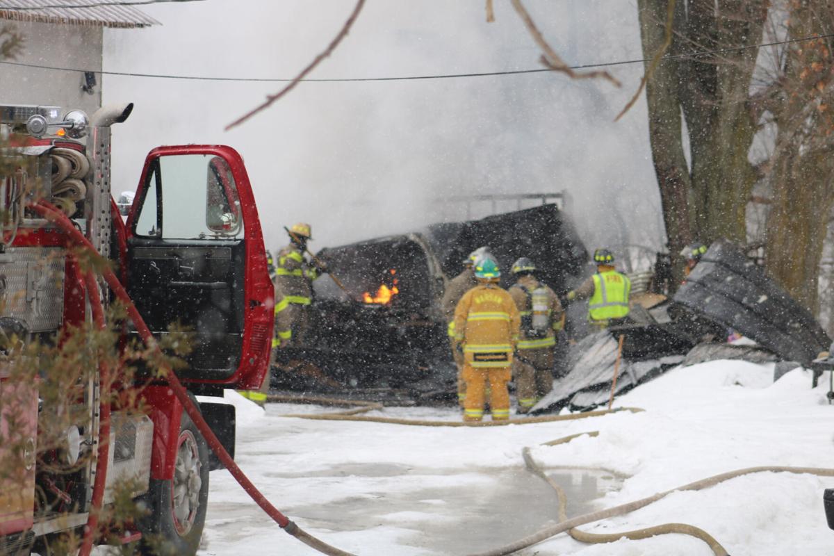 Two people treated for smoke inhalation after Varysburg fire | Top ...