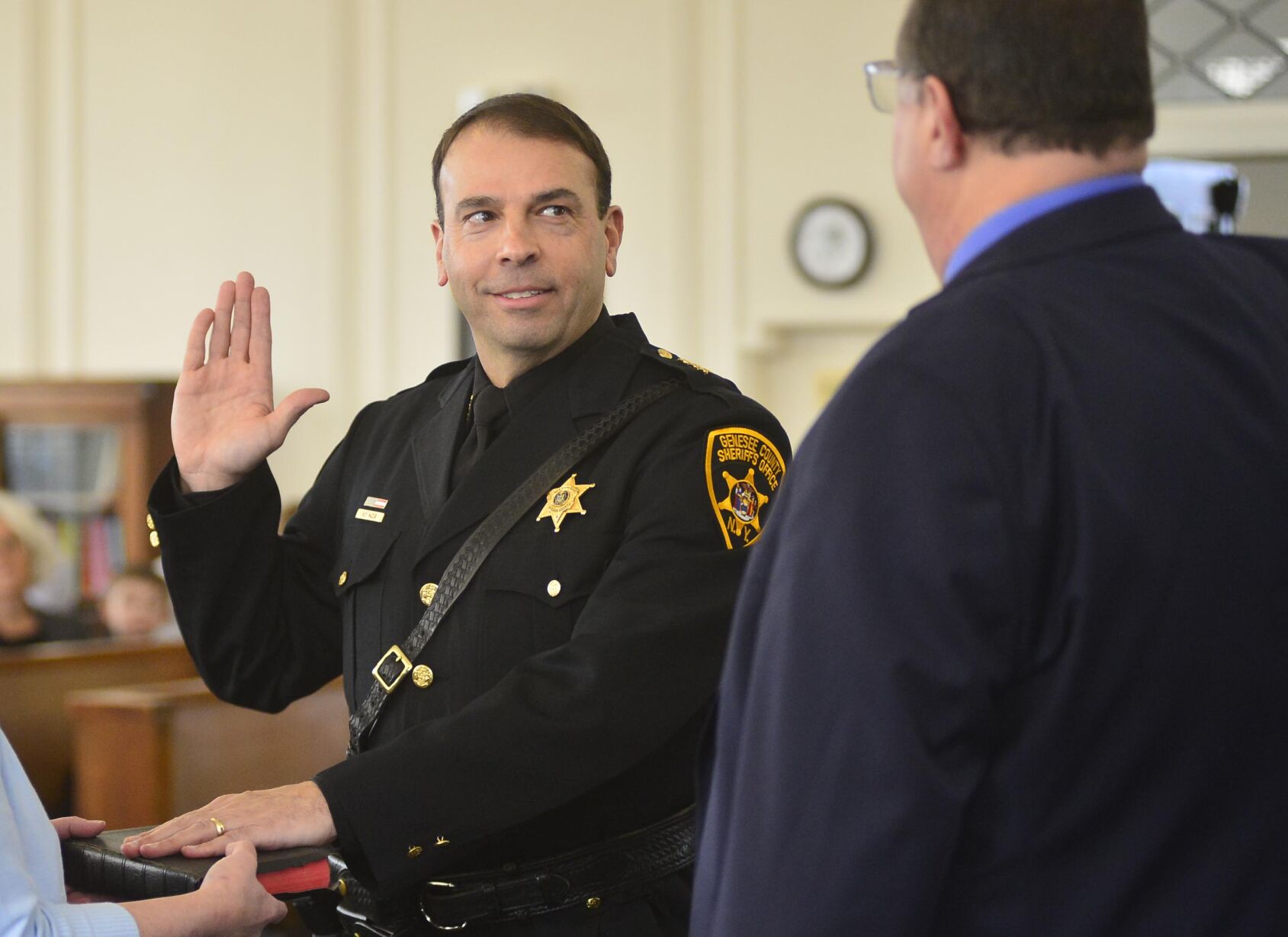 Graff sworn in as Genesee County sheriff | News | thedailynewsonline.com