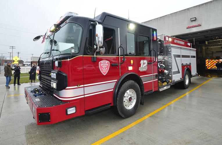 WATCH: City Fire Department showcases new truck | News ...