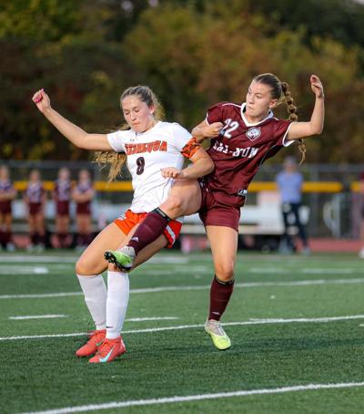 H.S. GIRLS SOCCER: Powers' late goal lifts Keshequa over Cal-Mum, to ...