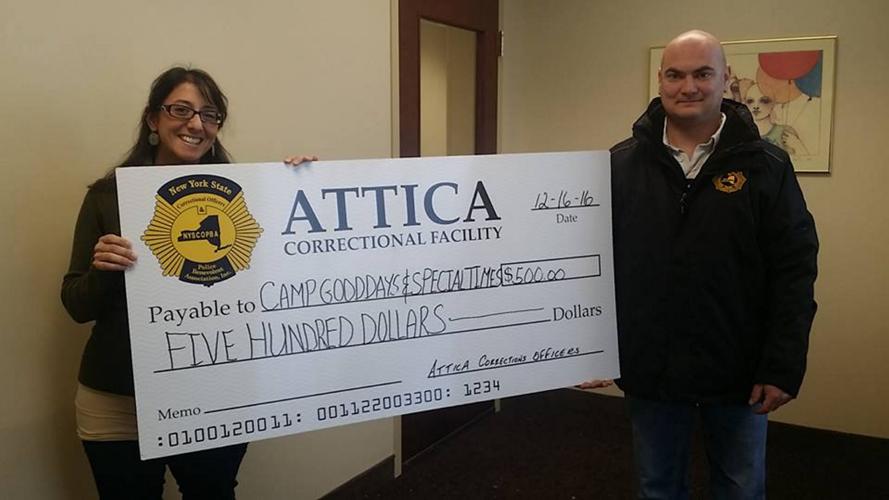 NYSCOPBA members donate | News | thedailynewsonline.com