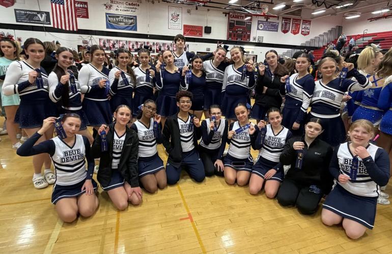 H.S. CHEERLEADING: Le Roy, Kendall, Avon, Mt. Morris win titles at ...