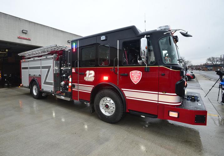 WATCH: City Fire Department showcases new truck | News ...