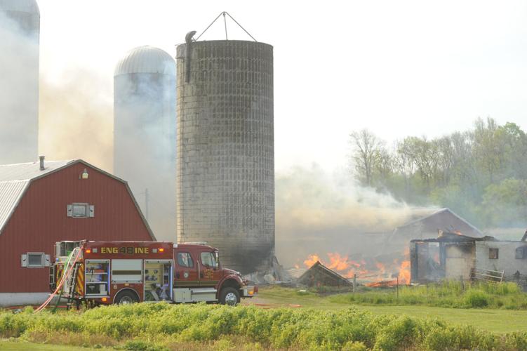 Fire destroys barn, damages another in Darien | Top Story ...