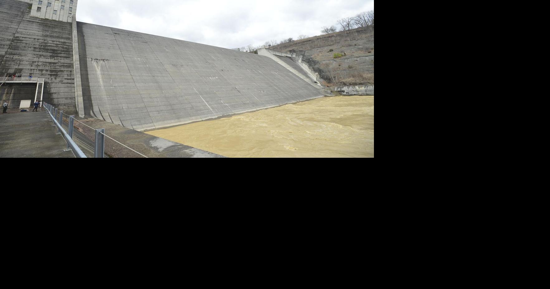 WATCH: Mount Morris Dam holding back ‘westernmost Finger Lake’ | News ...
