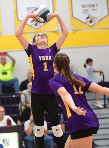 SEC. V GIRLS VOLLEYBALL: Orman, Balisciano set career highs as York ...