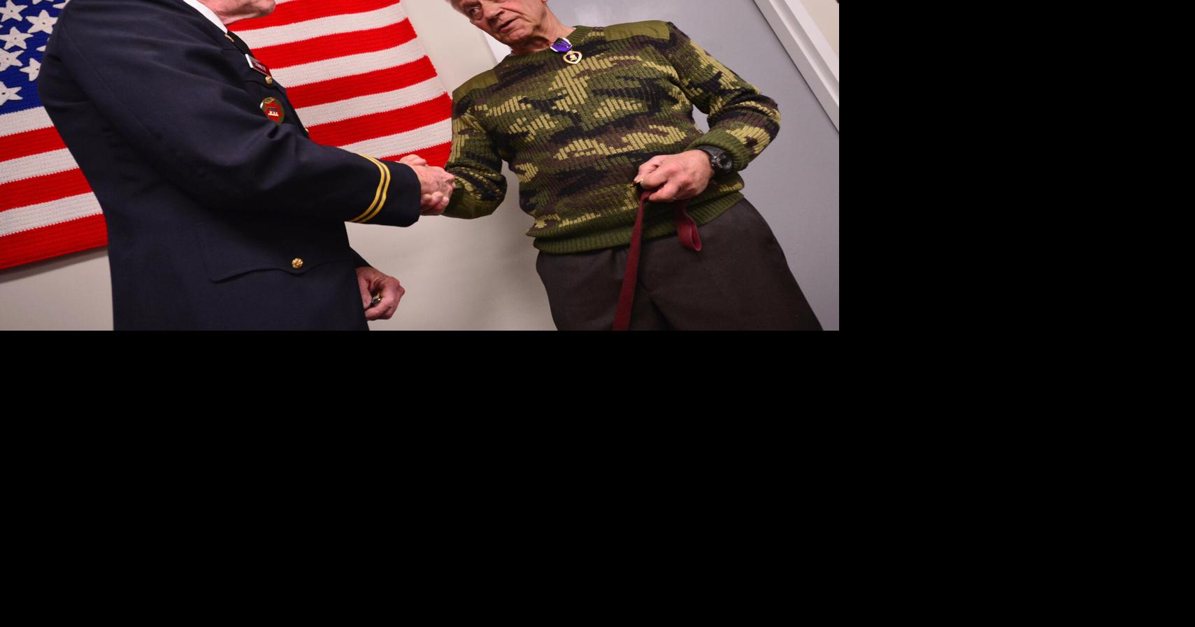(WATCH) An overdue Purple Heart: Vietnam vet receives medal 52 years ...