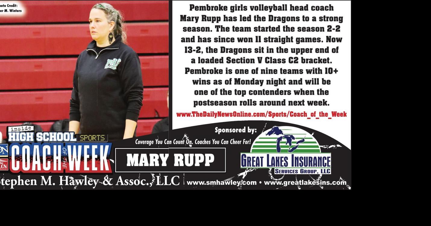 The Daily News Coach of the Week (10/19-10/25): Mary Rupp | Pembroke ...