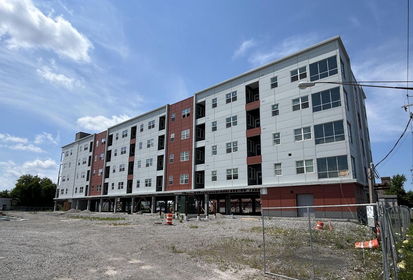 Property owner, city official report on Ellicott Station progress ...