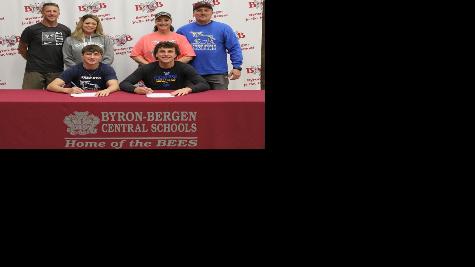 Byron-Bergen athletes sign for Alfred State | Sports ...