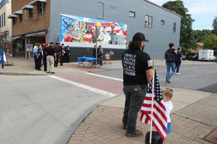 Mount Morris mural honors first responders | Lifestyles ...