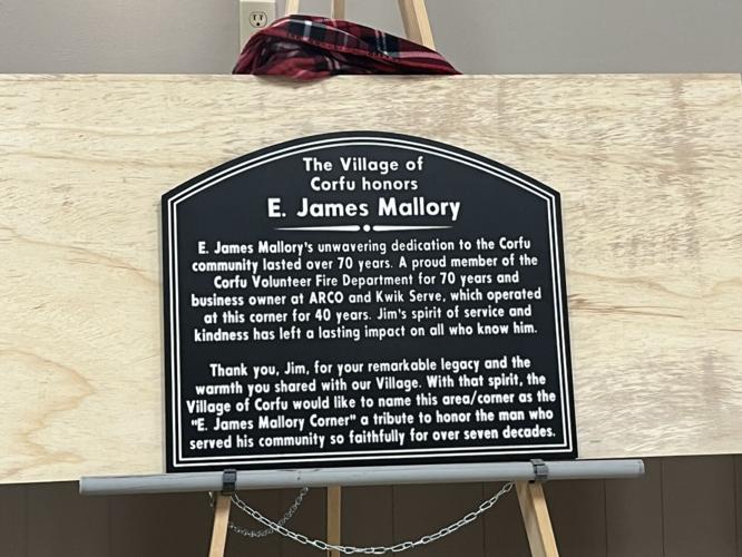 Village celebrates longtime firefighter James Mallory | News ...