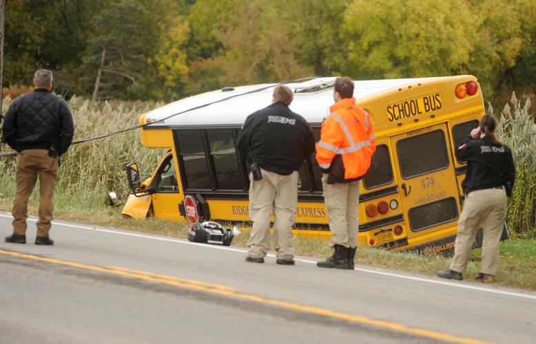 3 people escape injury as bus strikes pole | Top Story ...