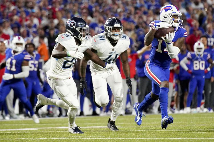Bills embarrass Titans; Allen, Diggs put on exciting show in front of ...